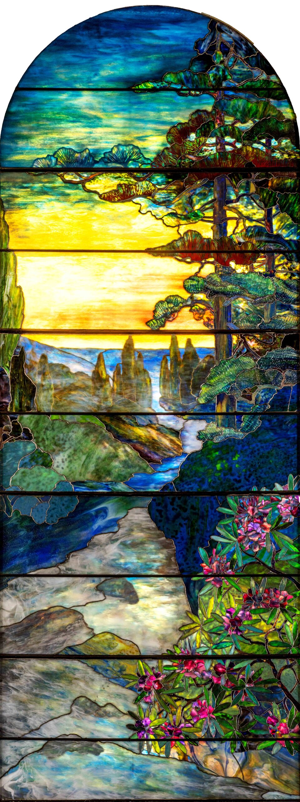 Landscape Memorial Windows by Tiffany Studios - Allentown Art Museum